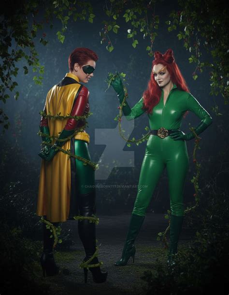 Robin Captured By Poison Ivy By Chaosreborn777 On Deviantart