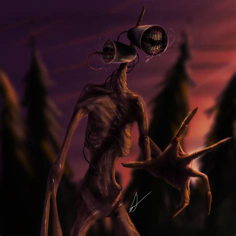 Siren Head Fanart Trevorhenderson