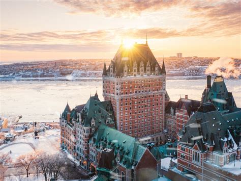 Montreal And Quebec City By Rail Winter Splendors