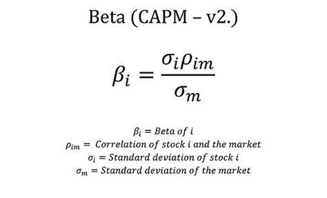 How To Calculate Beta For Capm Quant Rl