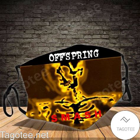 The Offspring Smash Album Cover Face Mask Tagotee