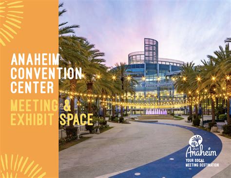 Anaheim Convention Center Exhibit Hall Capacities