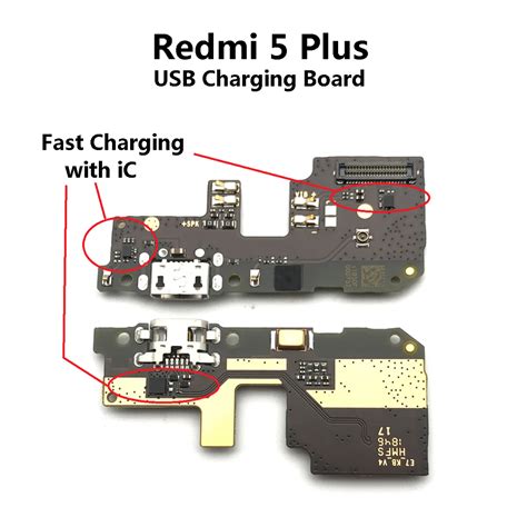 Xiaomi Redmi Plus Redmi Plus Redmi Plus P Usb Data Charging Port Board Mic Pcb Board For