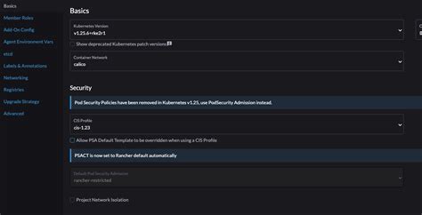 Psa Update Psa Default · Issue 8032 · Rancherdashboard · Github