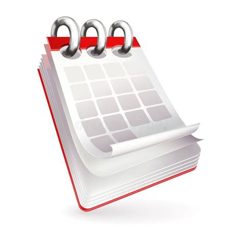 Loose Leaf Calendar Candy And Cocoa Bean For Chocolate Day Vector Illustration Stock Vector