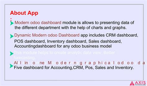 Dynamic Modern Odoo Dashboard For Pos Crm Inventory Sales And