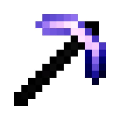 Netherite Pickaxe Item Texture Novaskin