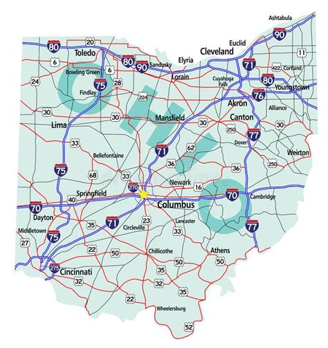 I 80 Ohio Map Oconto County Plat Map