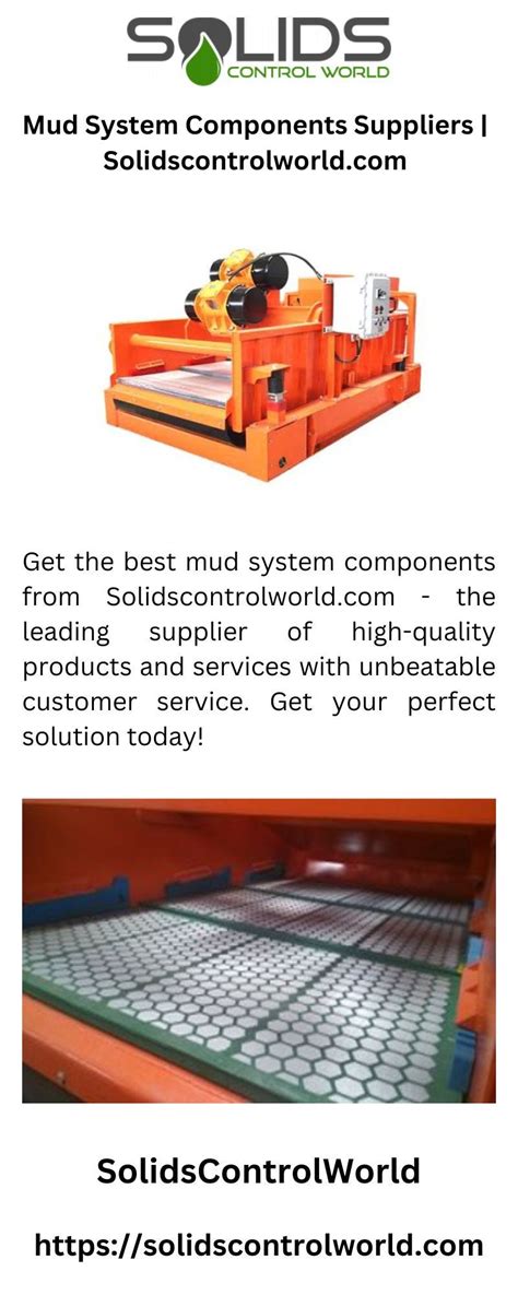 mud system components suppliers