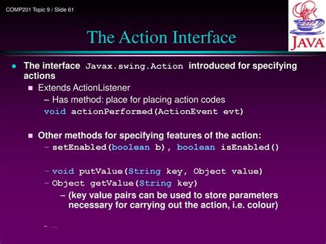Comp201 Java Programming Topic 9 Event Handling Reading Chapter Ppt