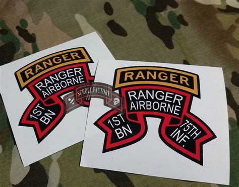 Sticker Ranger Old Scroll Scroll Factory