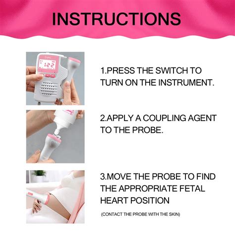 Fetal Tester No Radiation High Sensitive Household Grandado