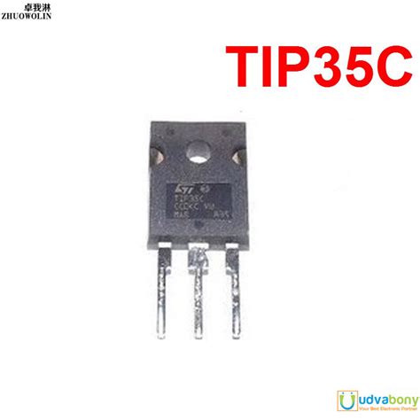 TIP35C NPN Power Transistor - Udvabony.com - Electronics, Sensors ...