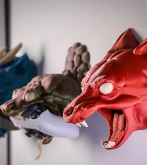 Wolf Controller Holder Etsy