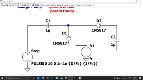 Ltspice Charge Pump Simulation Youtube