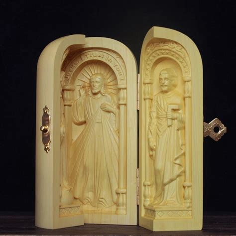 Catholic Holy Objects Three Open Box Handicraft Or Vicedeal