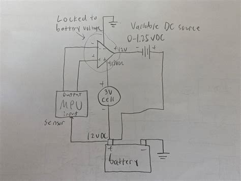 Operational Amplifier Dc Offset Charging Using Batterys Own Voltage