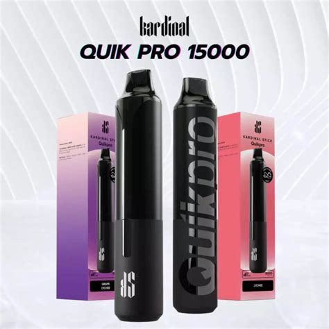 พอตใช้แล้วทิ้ง Ks Quik Pro 15000 Puff Kardinal Stick Official