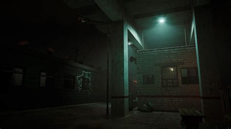 horror game environment unreal engine behance