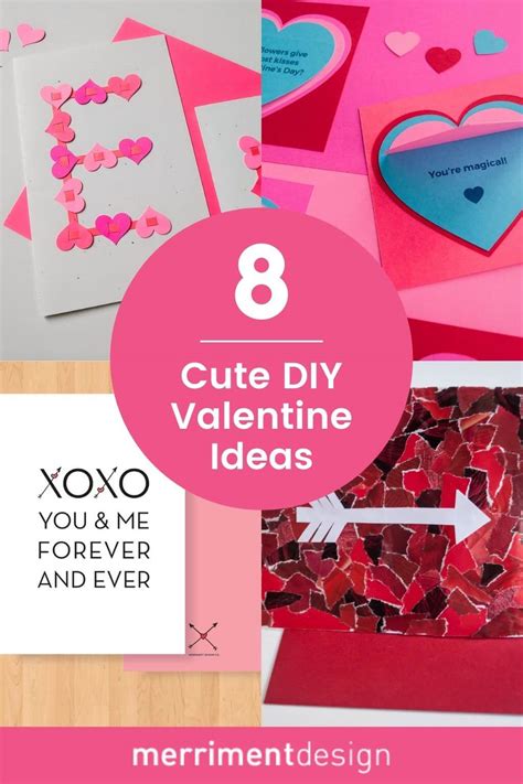 8 Easy Diy Valentines Day Cards To Make For Your Sweetie Friends