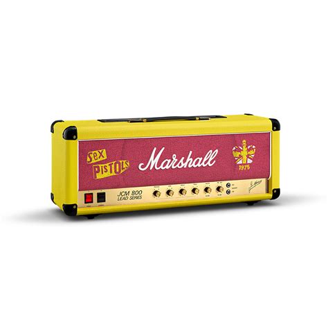 Limited Edition Marshall X Sex Pistols Jc800 2203 Vintage Reissue Head