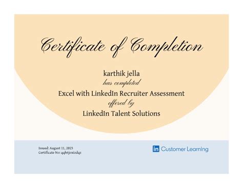 Karthik Jella On Linkedin Im Happy To Share That Ive Obtained A New Certification Excel With
