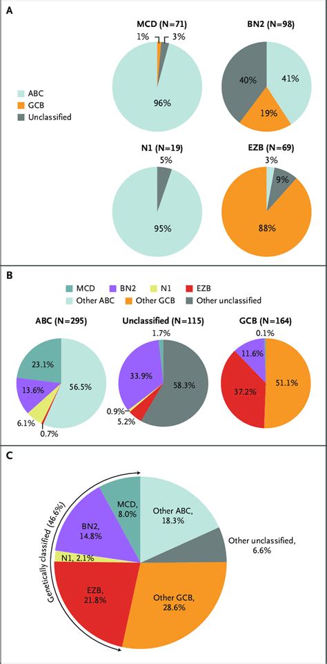 Genetic Aberrations That Distinguish Genetic Subtypes Of Dlbcl Panel A Download Scientific
