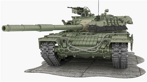3d T 80ue1 Main Battle Tank Turbosquid 2269832