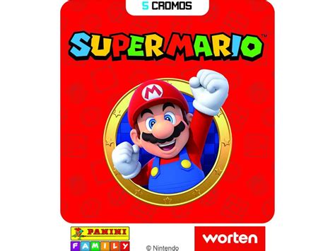 Cromos Panini Super Mario Worten Pt