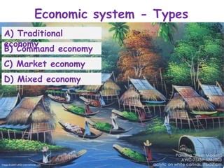Lecture 1 Economic Systems Definition And Types Ppt