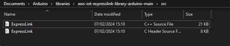 Problem With ExpressifLink H File On AWS Library Libraries Arduino Forum