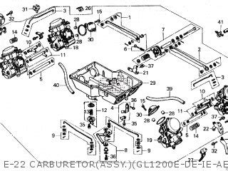Honda Gl1200 Goldwing 1984 E Parts Lists And Schematics