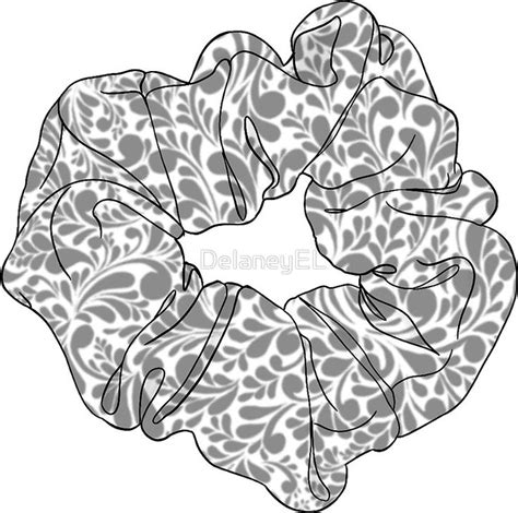Printable Scrunchie Pattern