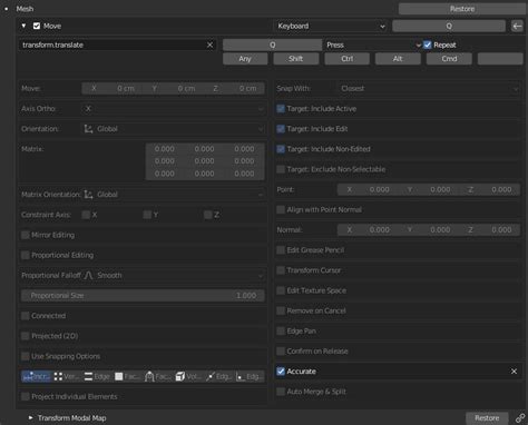 3d cursor pivot point camera view tiny move distance modeling