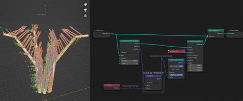 Geometry Nodes Gns Rotate Object Instances To Fixed Reference Point