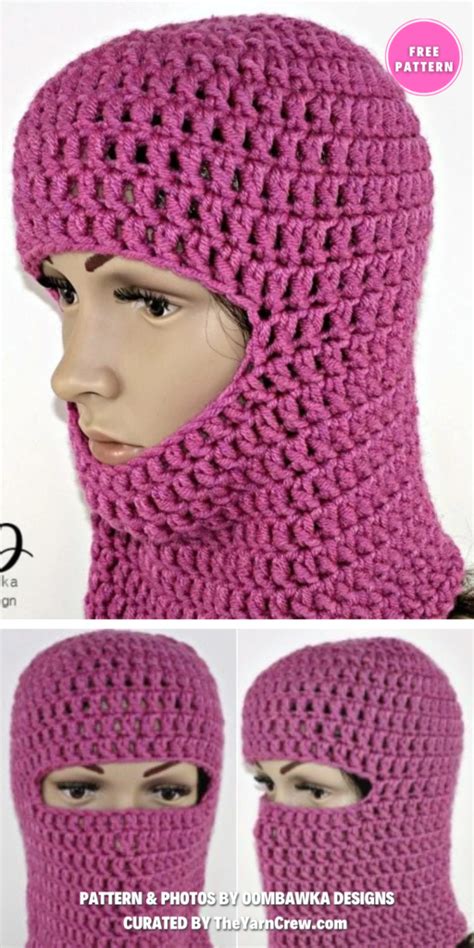 6 Free Crochet Balaclava Patterns To Make The Yarn Crew