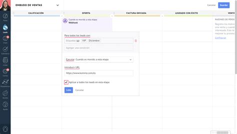 Disparadores Del Pipeline Digital — Kommo