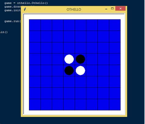 Simple Othello Game Using Turtle In Python Free Source Code