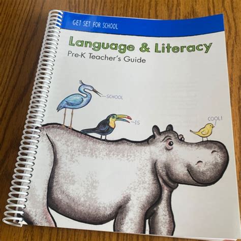 Language And Literacy Pre K Teachers Guide By Emily F Knapton