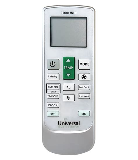 Universal Remote For Daikin Heat Pumps Universal Remote Controls Nz