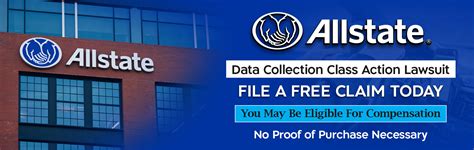 Allstate Data Collection Class Action Case Settlement Research