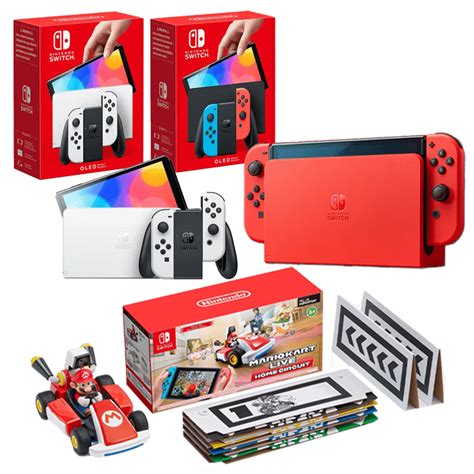 Pack Switch Oled Mario Kart Circuit Prix Et Dispo