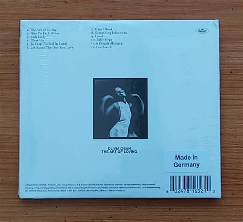 Olivia Dean The Art Of Loving 2025 Cd New And Sealed £223