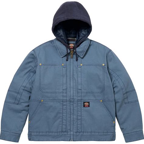Supreme®dickies® Hooded Work Jacket Supreme 24fw