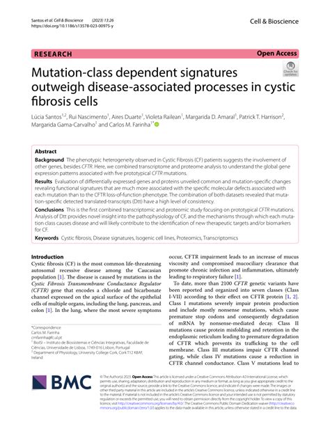 Pdf Mutation Class Dependent Signatures Outweigh Disease Associated