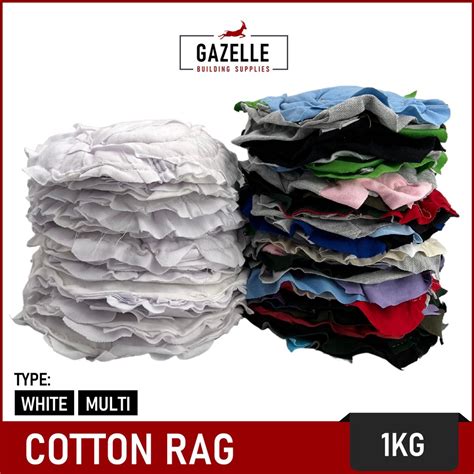 Cotton Rag Multipurpose Cloth For Cleaning Sewn Cotton Rag 6 High
