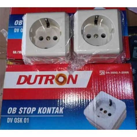 Jual OB Stop Kontak Colokan DUTRON DV OSK Kota Tangerang Grosir Vacuum Bag Tokopedia