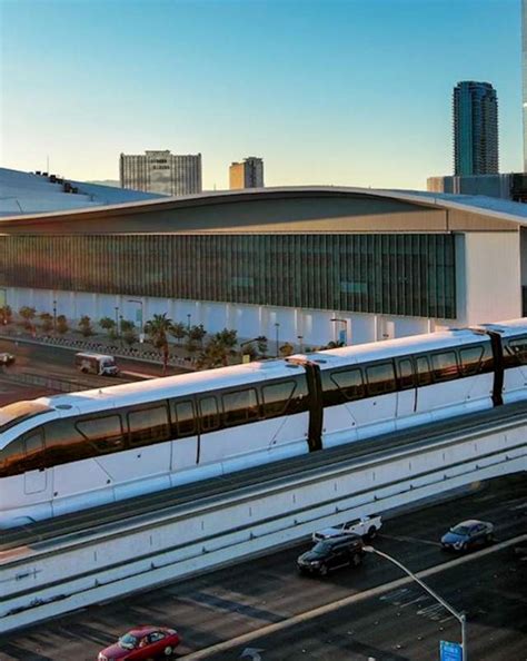Vegas Monorail Map Las Vegas Monorail Map And Other Transportation