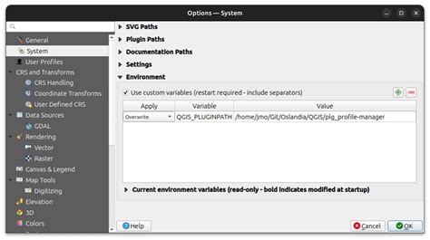 development profile manager 0 6 0 documentation