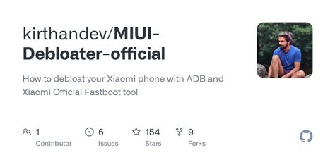 GitHub Kirthandev MIUI Debloater Official How To Debloat Your Xiaomi Phone With ADB And